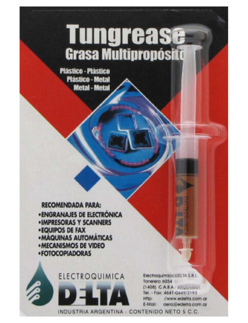 Grasa Multiproposito Jeringa DELTA | Chitarroni S.A