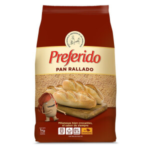 Pan Rallado Preferido bolsa 1 Kg | Chitarroni S.A