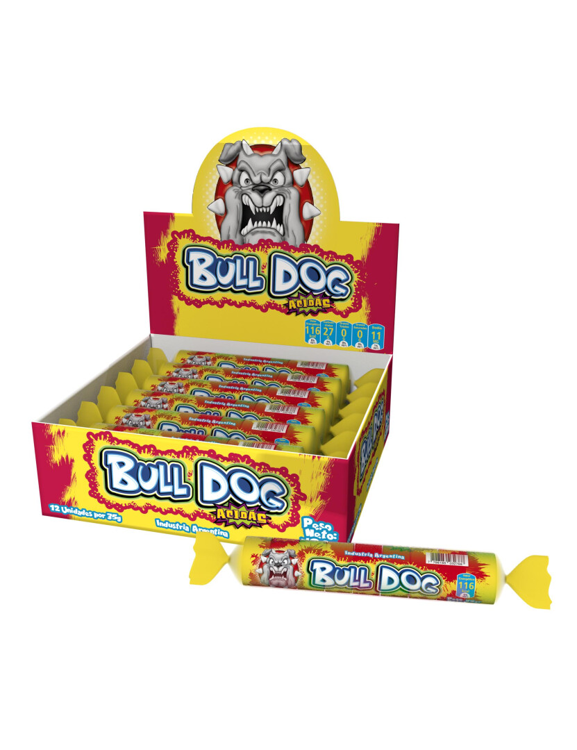 Gomitas Bull Dog Rollo Acido x 12 unidades | Chitarroni S.A