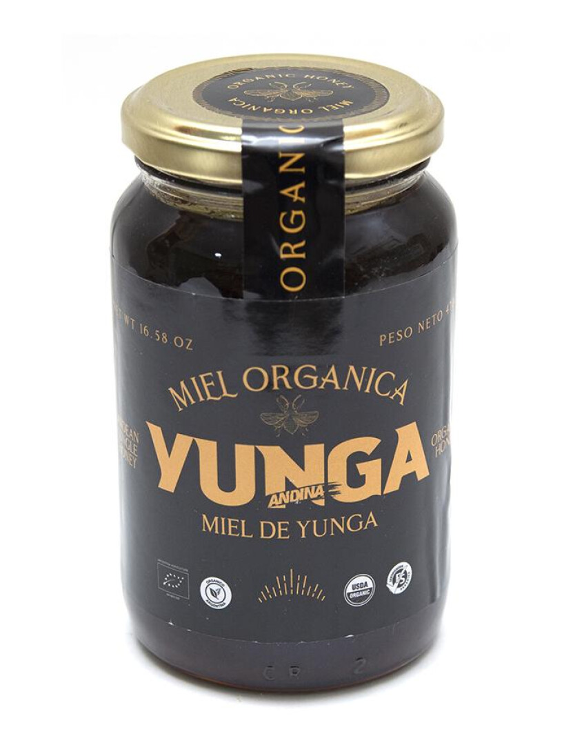 Miel Orgánica Yunga Frasco 470 grs andina | Chitarroni S.A