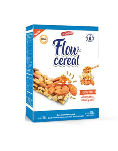 Barra de Cereal Flow Almendra Enteras caja x 6 unidades | Chitarroni S.A