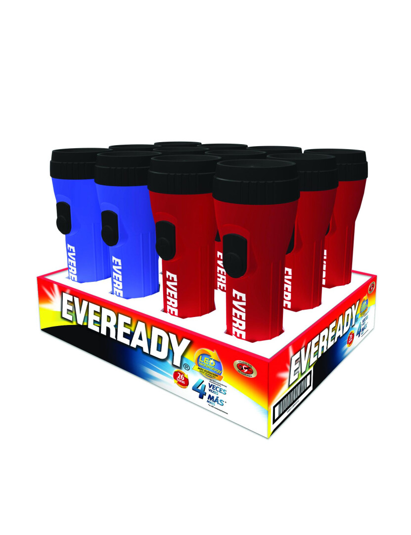 Linterna Eveready 2D LED LC1L2D BULK | Chitarroni S.A